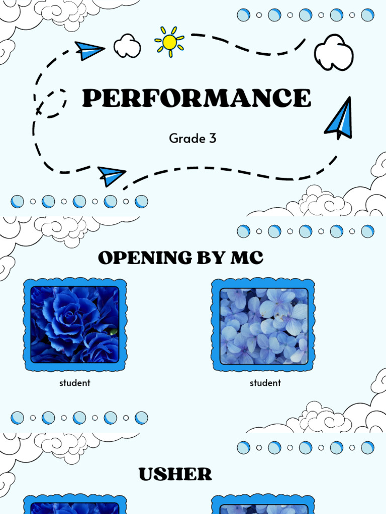 Class 3b Performance | PDF