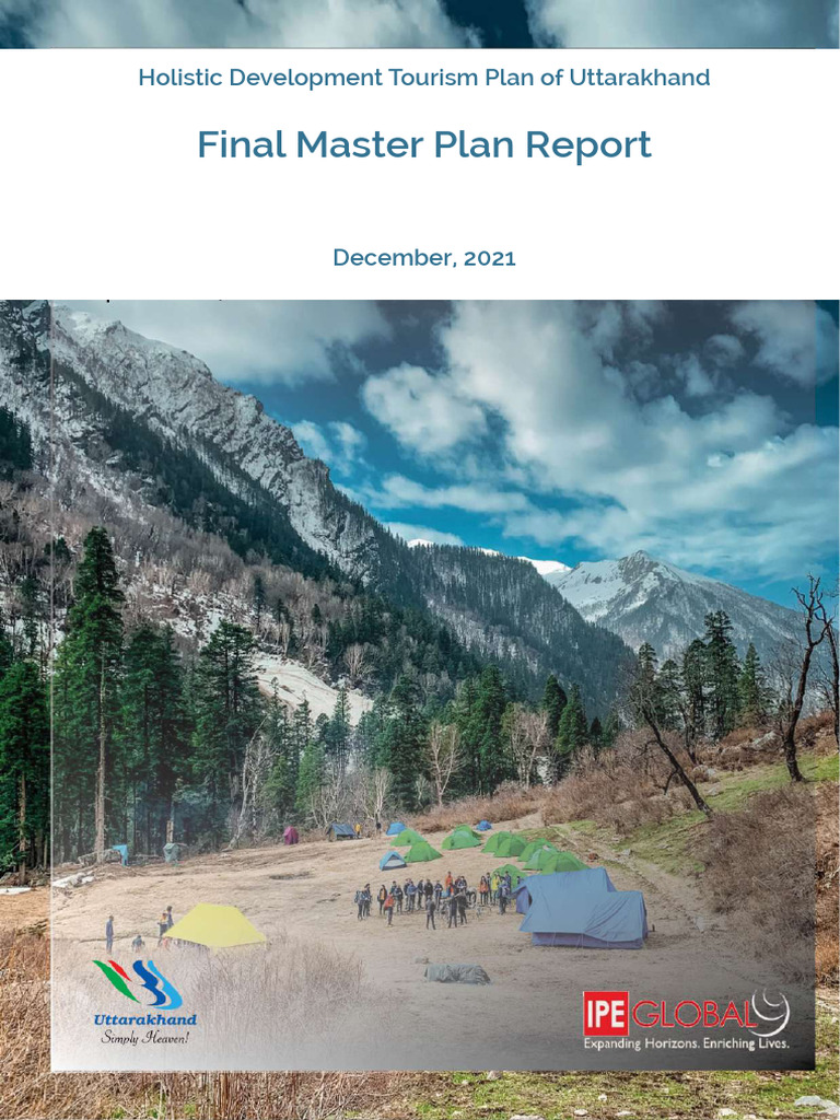 Final Master Plan Report Uttrakhnad | PDF | Tourism