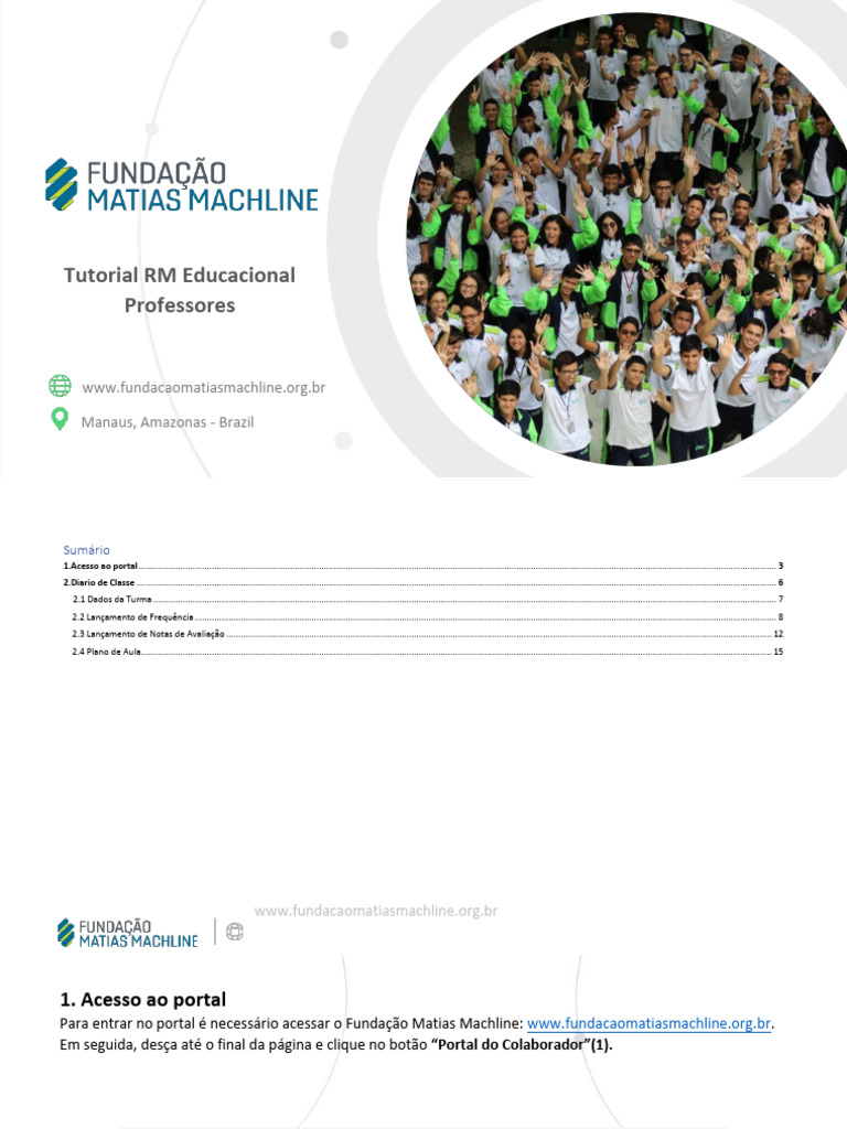 Tutorial RM Educacional-Professores | PDF | Informática