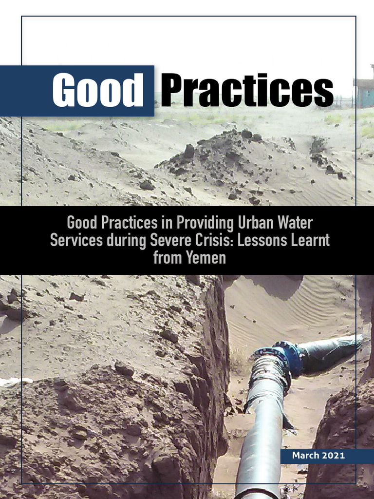 Good Practices in Providing Urban Water Services During Severe Crisis ...