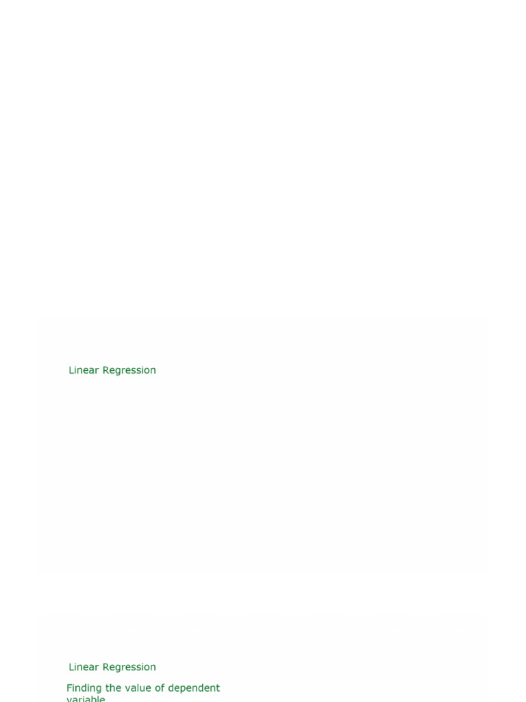 Machine Learning (Class 4-6) 6 | PDF | Errors And Residuals | Regression Analysis