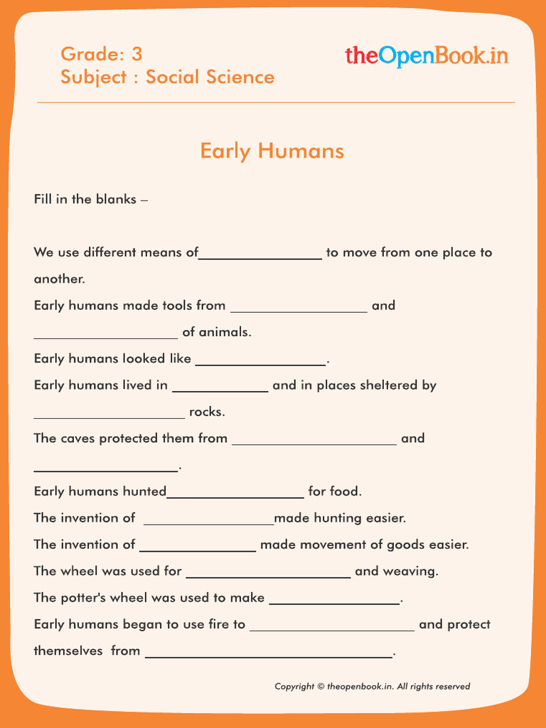 Includes Uploads Early Humans 04 | PDF