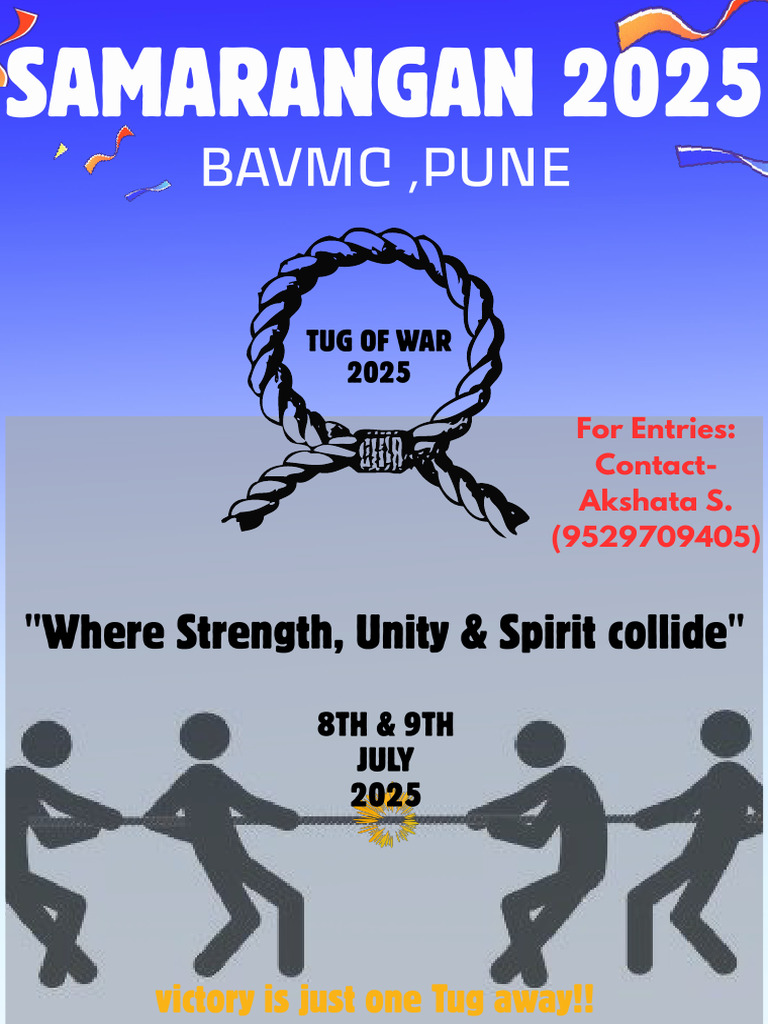 Tug of War Rules and Format Guide | PDF