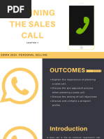 Pre Call Planning Template | PDF | Business