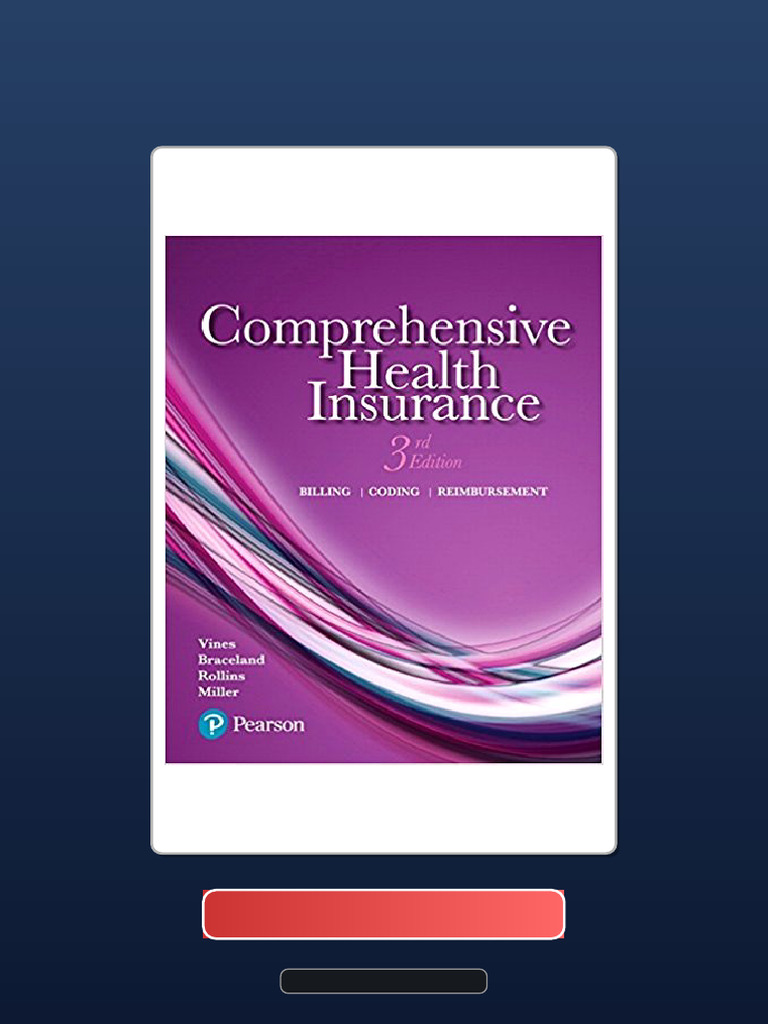 Complete Bundle Comprehensive Health Insurance Billing Coding and Reimbursement 3rd Edition ...