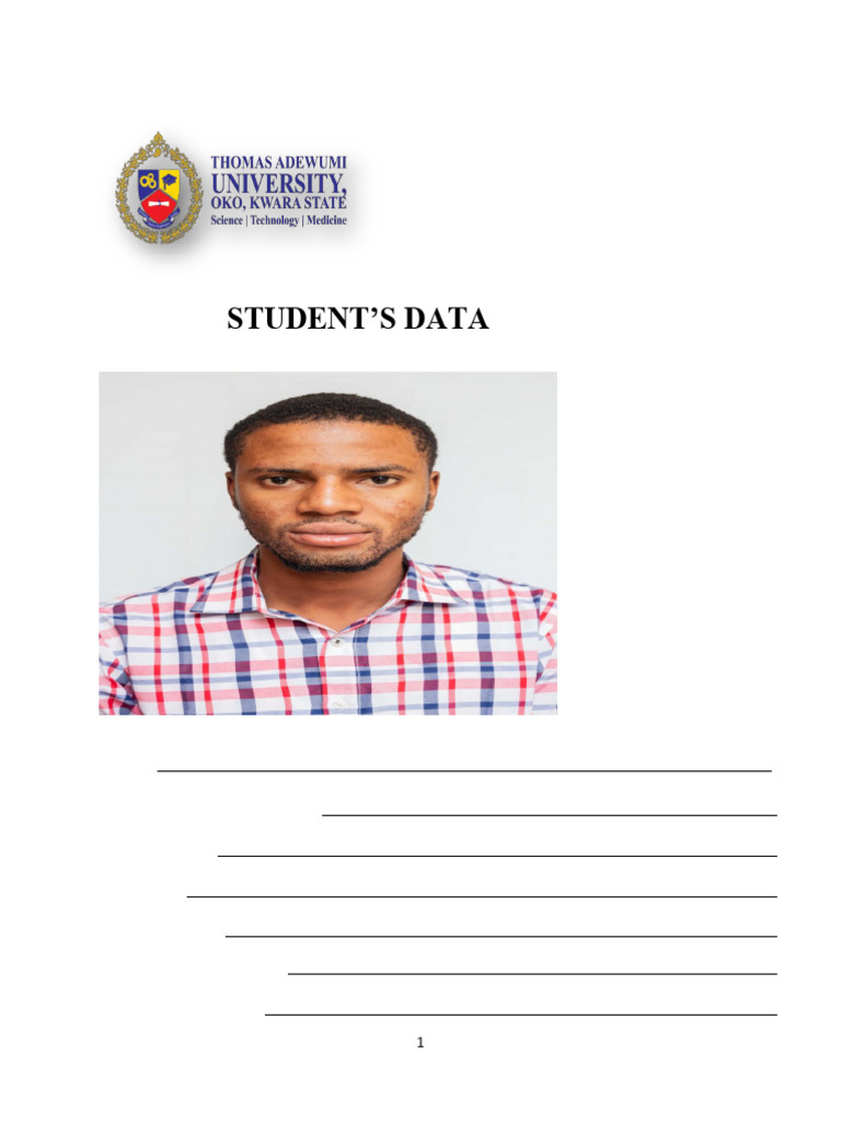 37 - Student Industrial Work Experience Scheme Siwes Report - Project ...