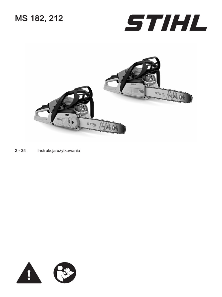 Instrukcja Stihl Ms 182 212 | PDF