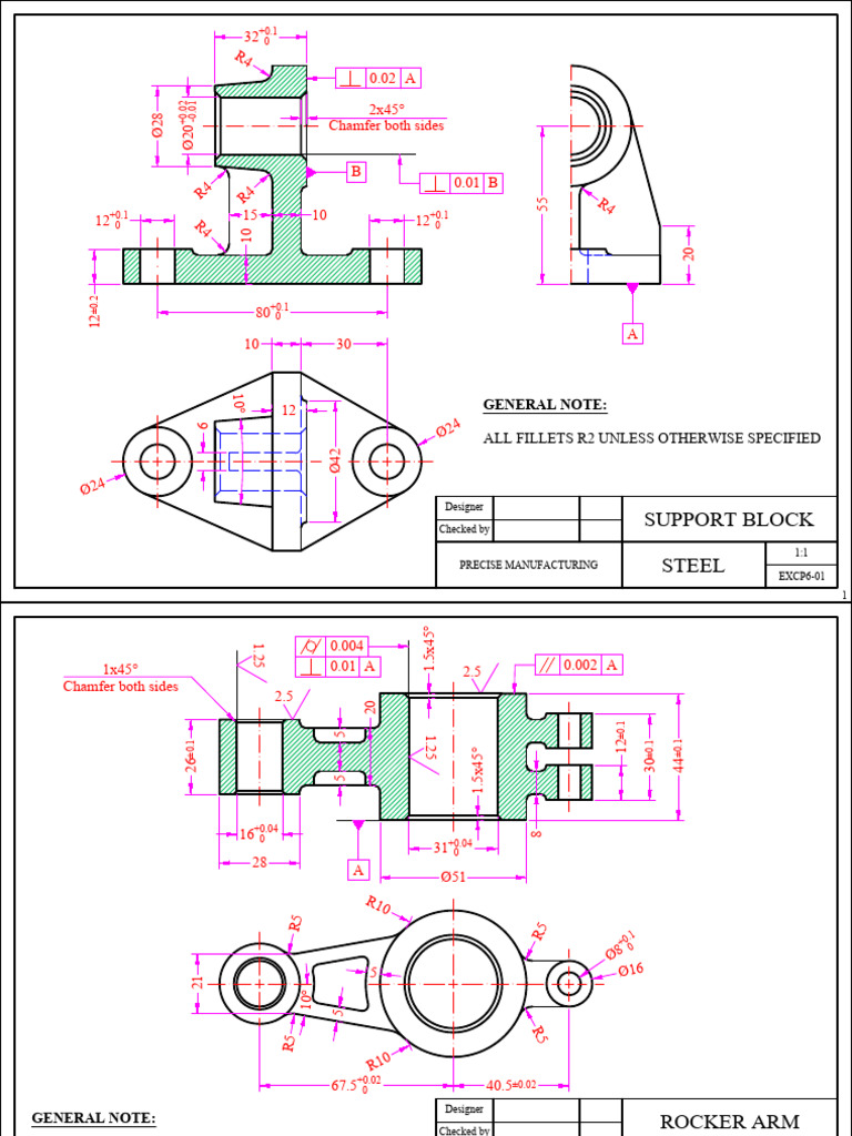 Precise Manufacturing Design Specifications | PDF