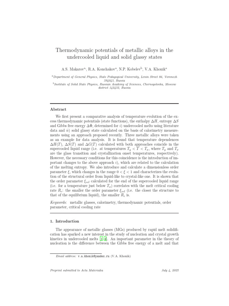 CLASSIFICATION OF SPINc MANIFOLDS WITH | PDF | Melting | Entropy
