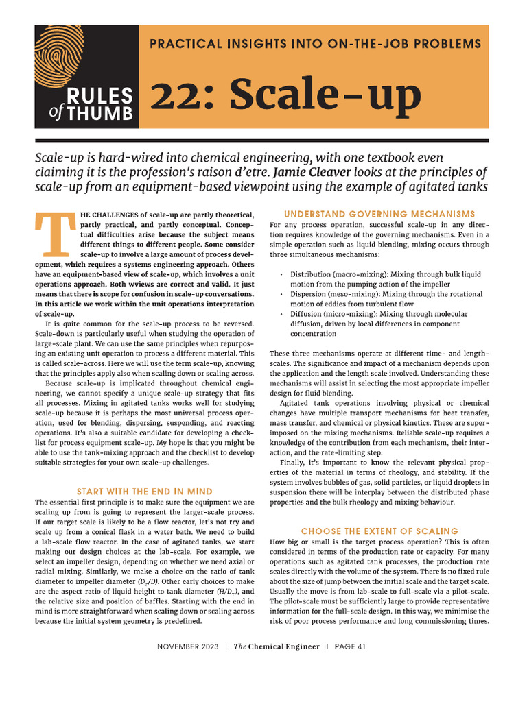 Scale Up | PDF