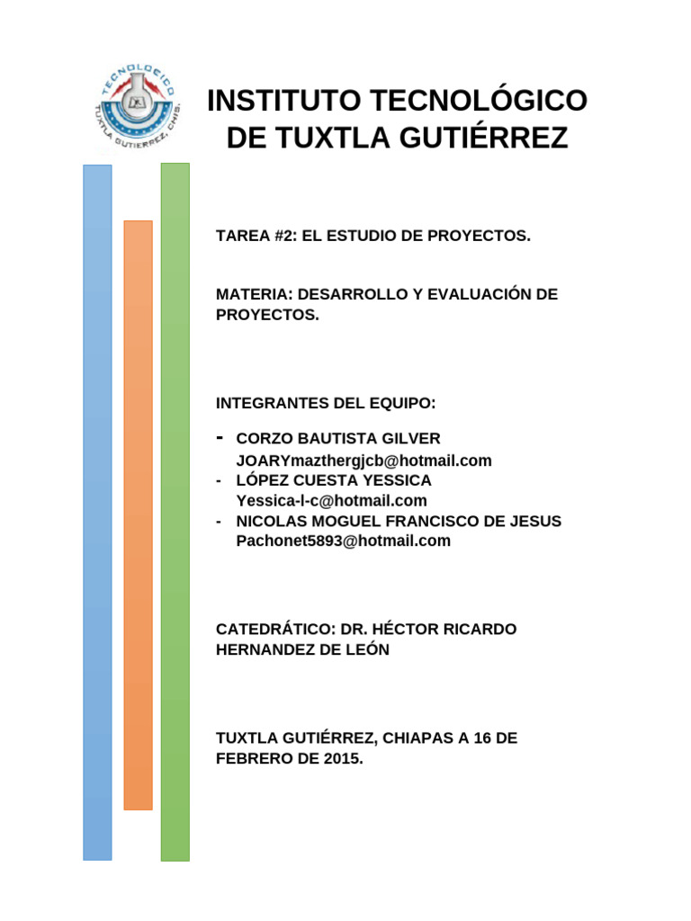 Resumen Del Capitulo 2 Del Libro Preparacion y Evaluacion de Proyectos ...