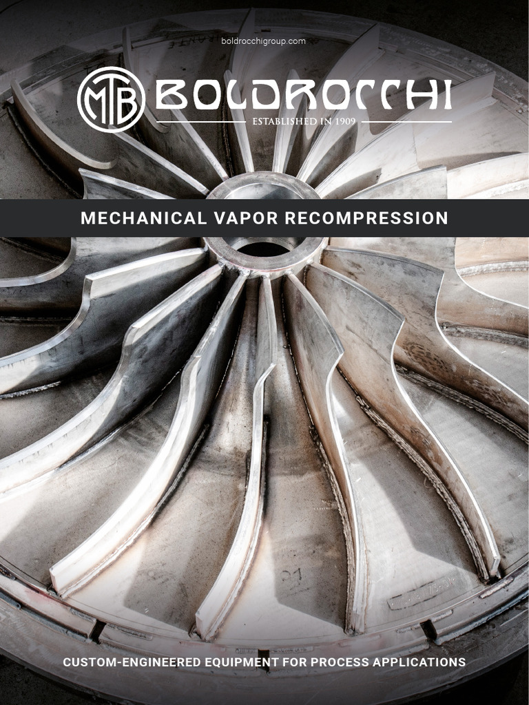 Brochure MVR-Blower | PDF | Liquids | Evaporation