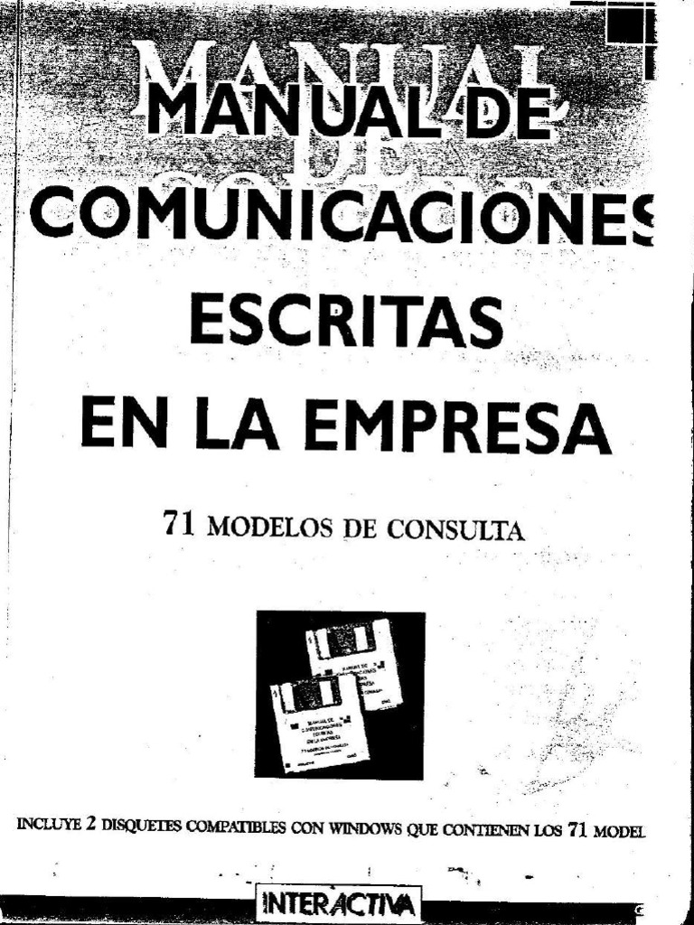 Manual de Comunicaciones Escritas en La Empresa (Sel) .PDF Versión 1 | PDF