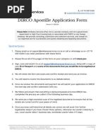 DFAT Document Legalisation Request Form | PDF | Notary Public | Mail