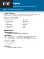 Abdullah Bashir's Resume Overview | PDF