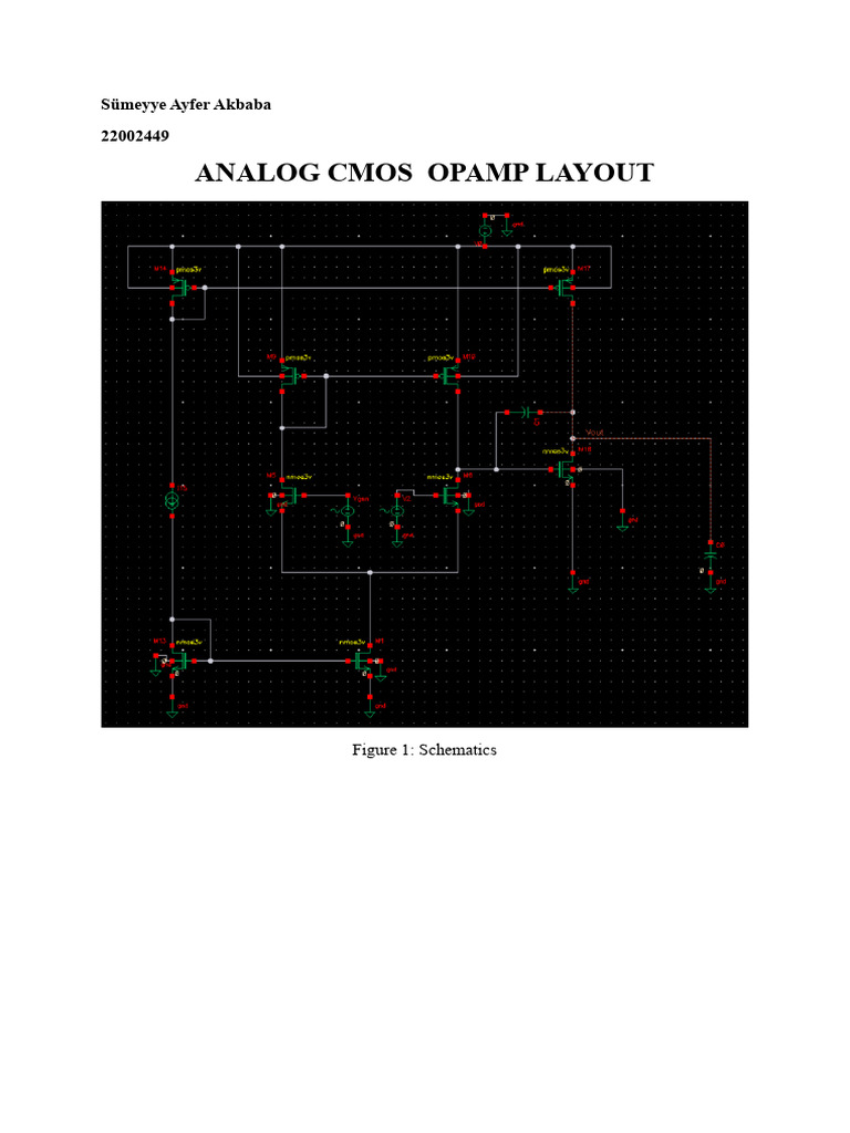 Cmos Layout | PDF