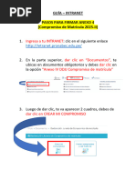 Guía de Acceso a la Intranet UNIFÉ | PDF