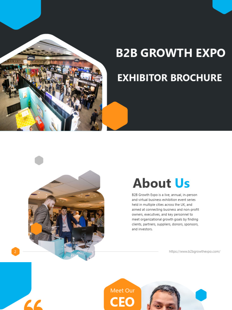 Exhibitor Brochure For Business Exhibition | PDF | Economies | Business
