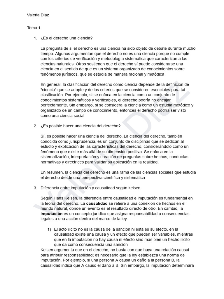 Introducción Al Derecho Ruth Vera (Guia Completa) | PDF | Ley Pública ...