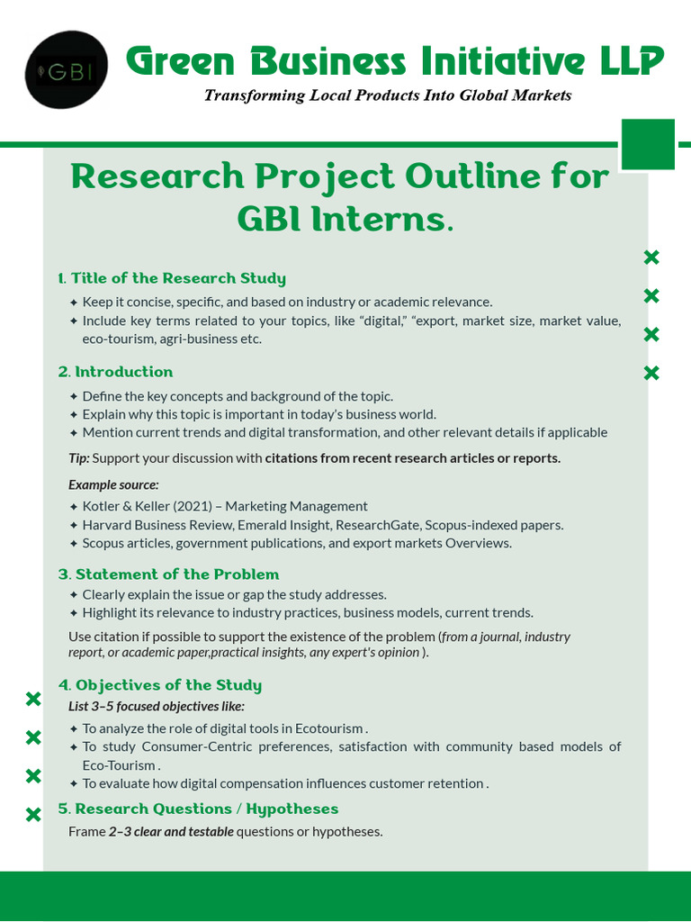 Research Project Outline For Students | PDF | Data | Citation