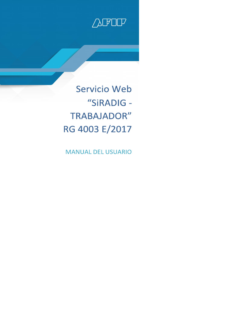 Manual SIRADIG Formulario 572 AFIP | PDF | Red mundial | Internet y web
