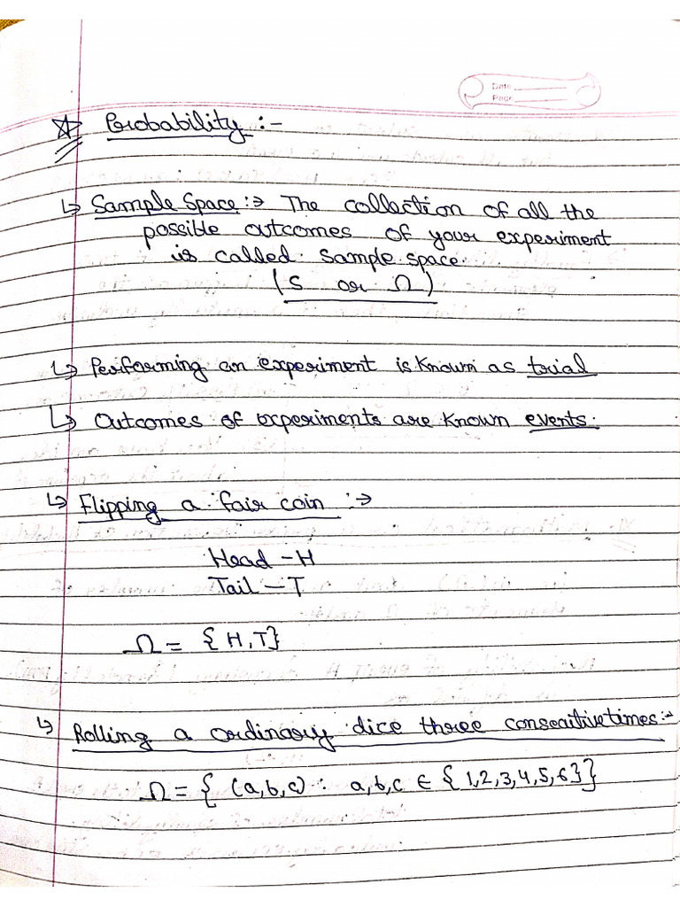 Maths Notes | PDF