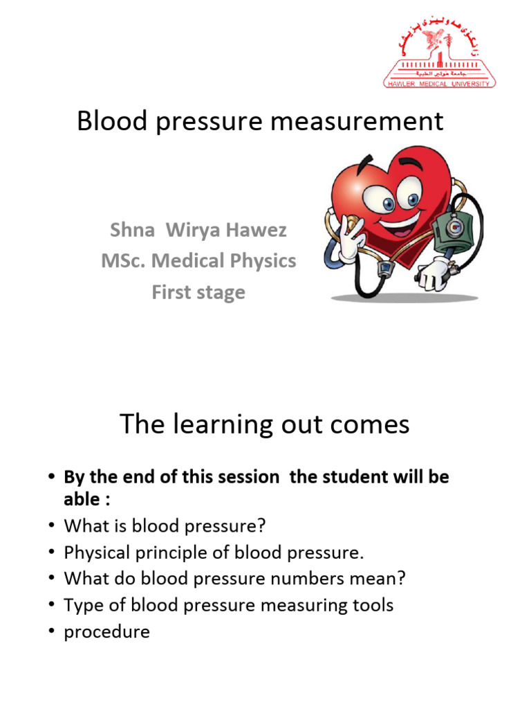(5th Practical Lecture) Blood Pressure PDF | PDF | Blood Pressure | Clinical Medicine