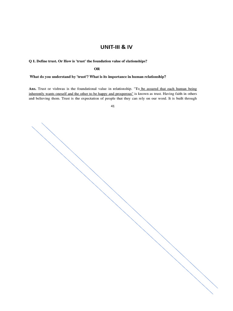 UHV Unit-III&IV QA | PDF