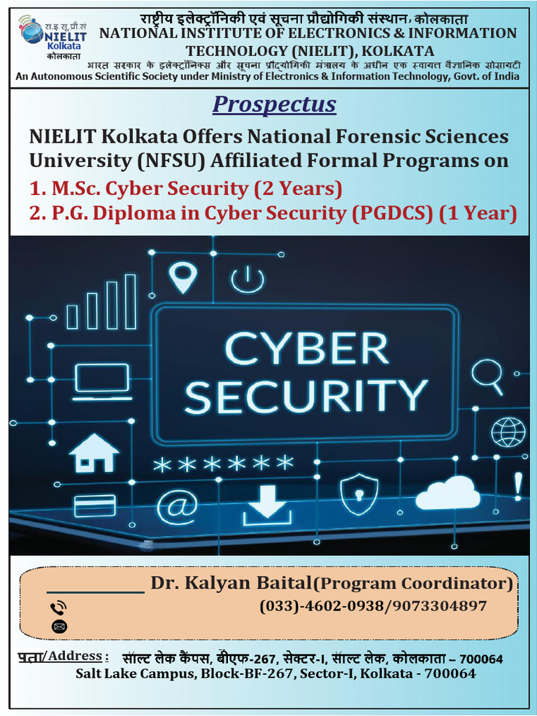 Cyber Security Prospectus July 2024 | PDF | Computer Security | Security
