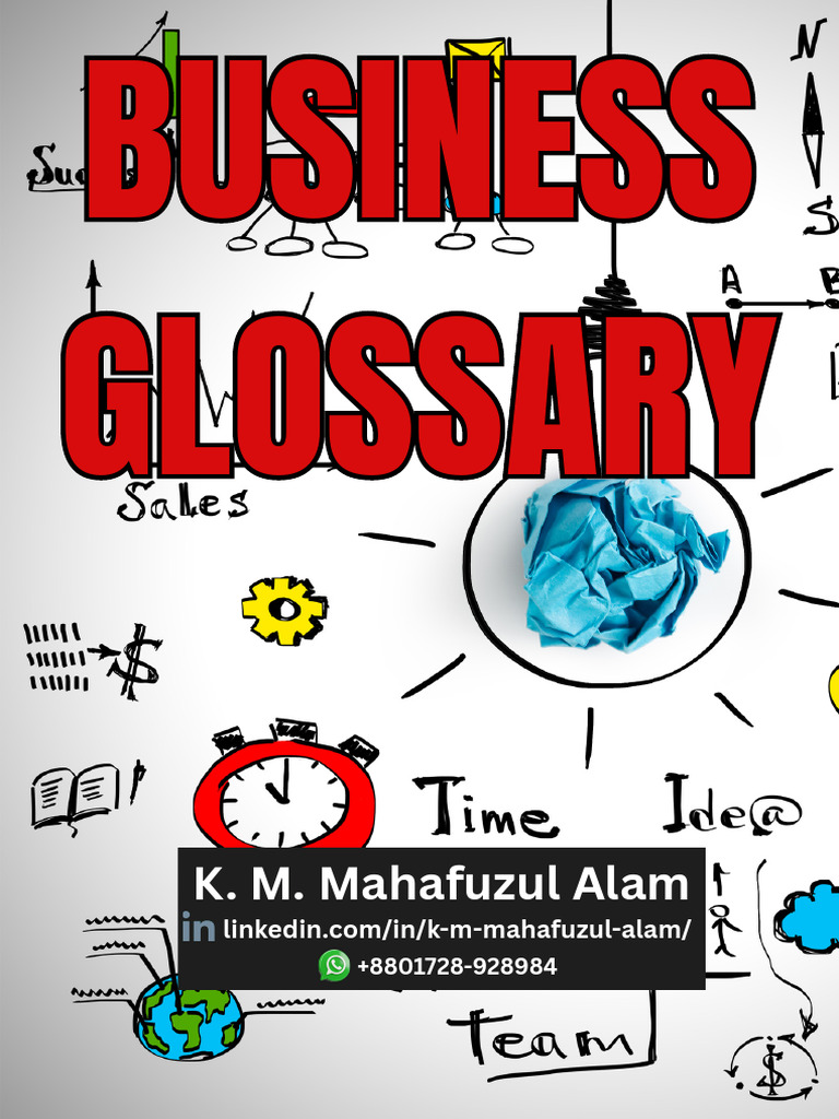 Business Glossary | PDF | Partnership | Limited Liability Company