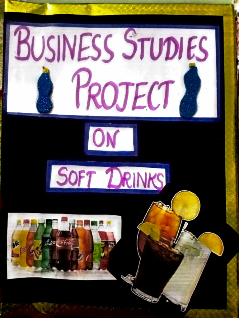 Business Studies Class 12 Project On Soft Drinks | PDF