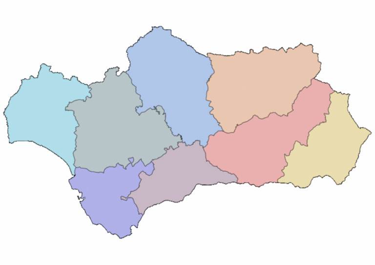 Mapa Andalucía | PDF