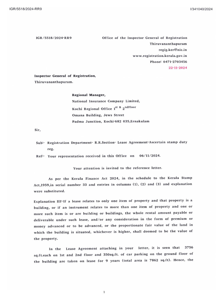 Lease Buliding Stamp | PDF