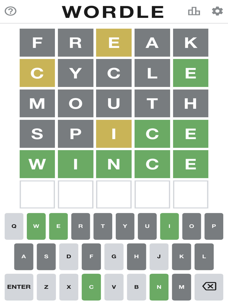 Wordle - A Daily Word Game 2 | PDF