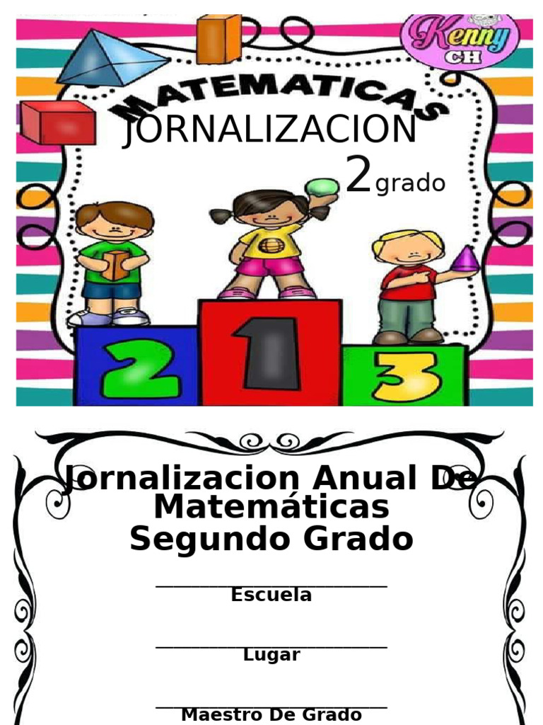 Jornalización Matemáticas 2° Grado 2025 | PDF | Sustracción ...