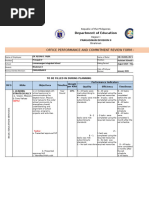 Performance Monitoring and Coaching Form - PMCF | PDF | Lesson Plan | Goal