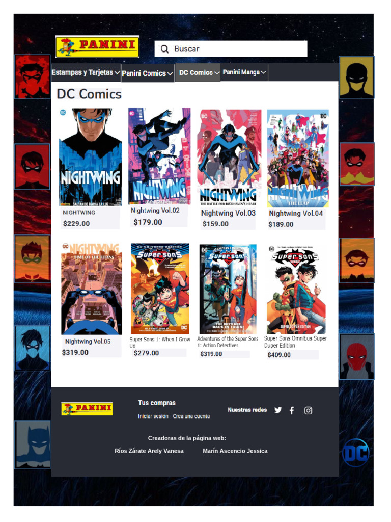 Pagina Web Panini | PDF