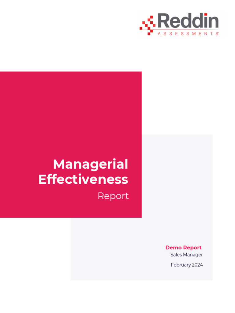 Managerial Effectiveness Report | PDF | Leadership | Creativity