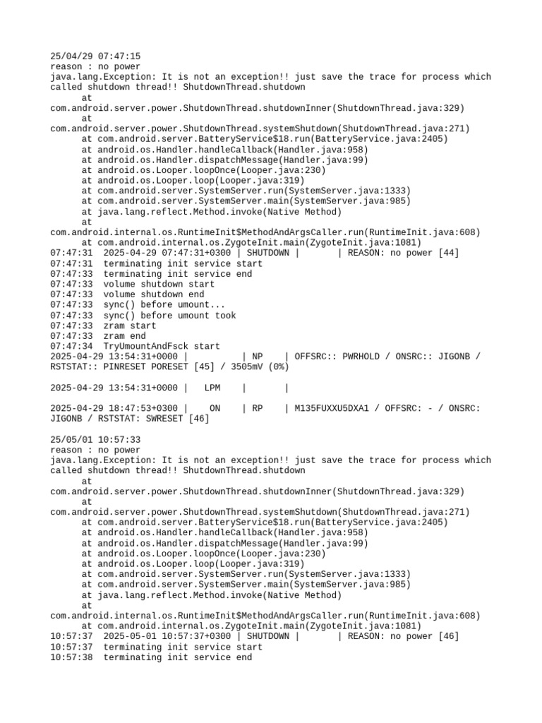 Power Off Reset Reason Backup | PDF | Computing | Software