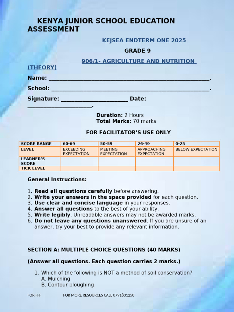 G9 Marking Schemes | PDF | Eucharist | Jesus