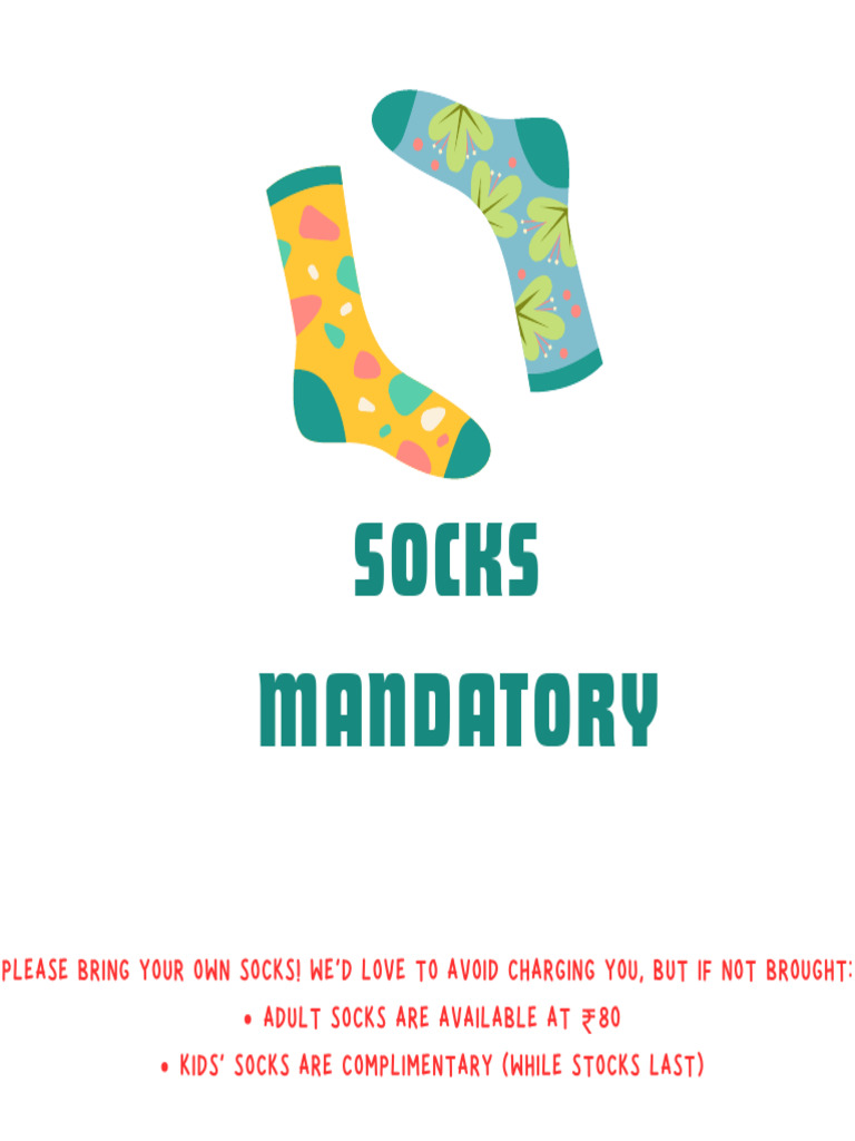 Mandatory Socks Policy | PDF