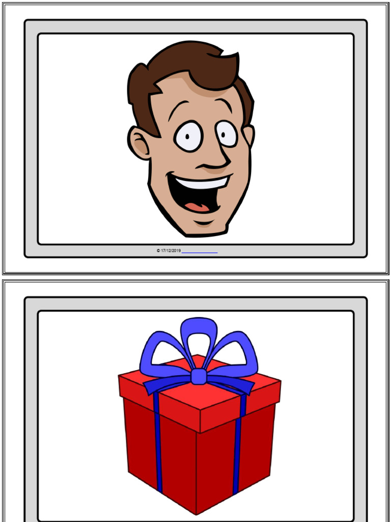 Fathers Day Vocabulary Esl Printable Flashcards Without Words For Kids ...