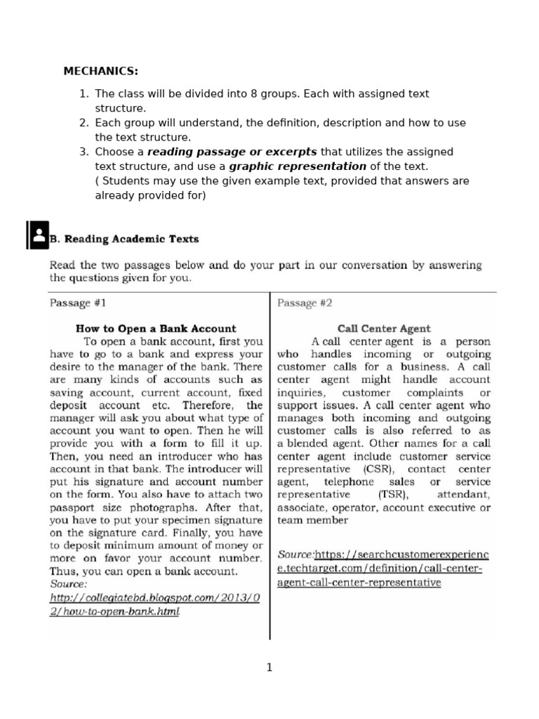 Text Structure | PDF