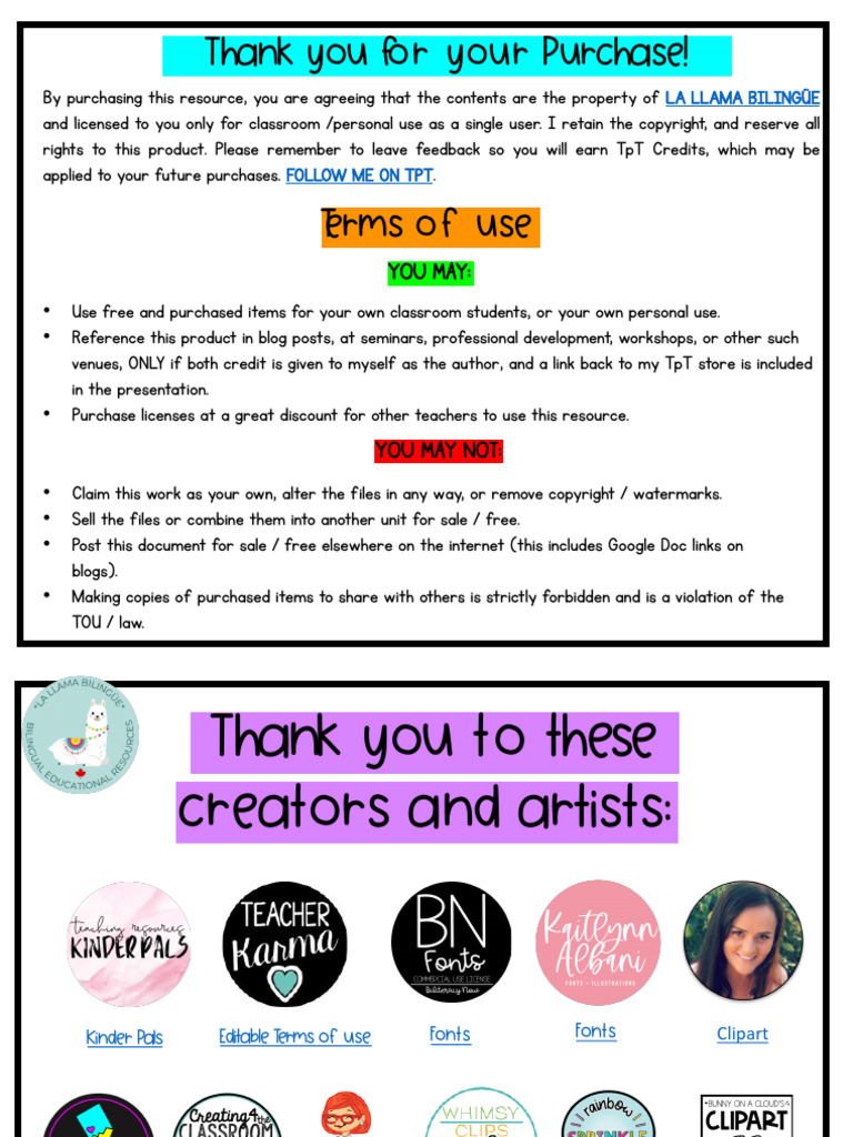 Classroom Resource Usage Guidelines | PDF