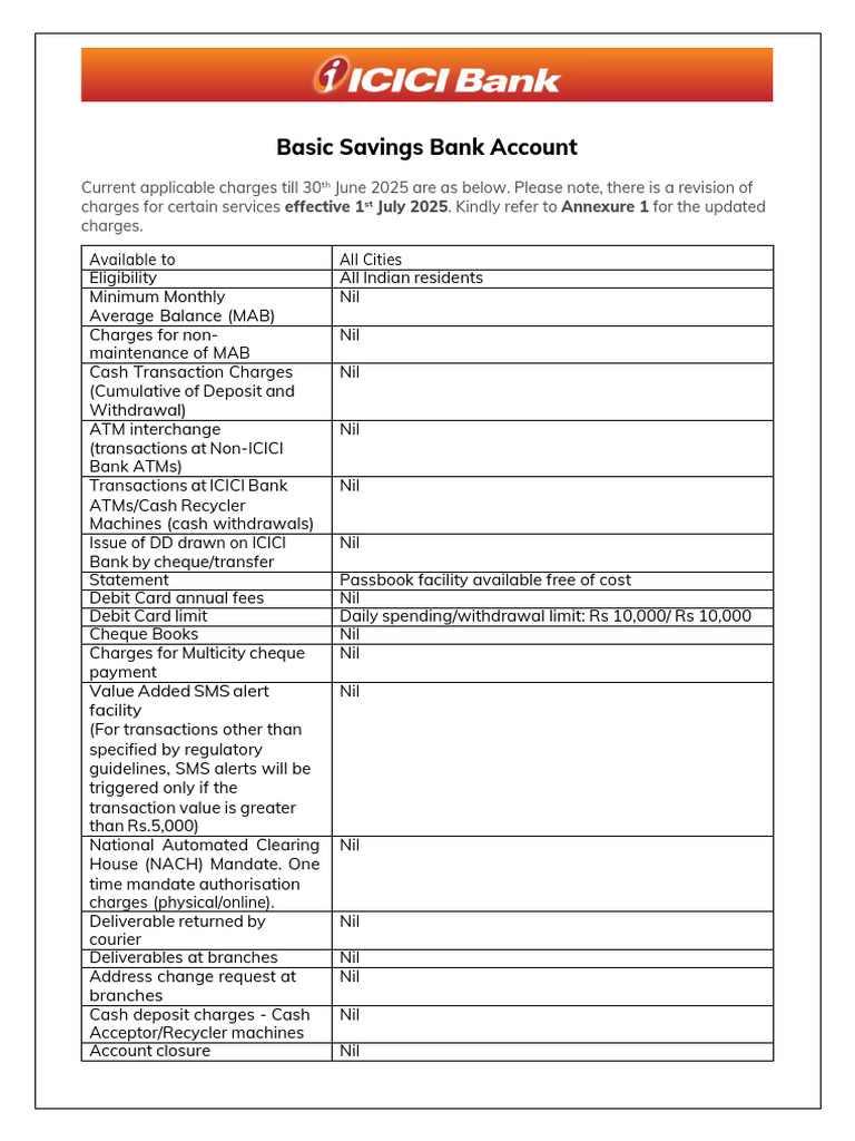 Basic Savings Bank Deposit Account Socs | PDF | Debit Card | Cheque
