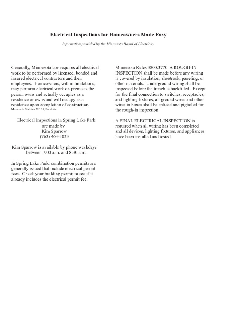 MN Electrical Codes Made Easy | PDF | Electrical Wiring | Electrical ...