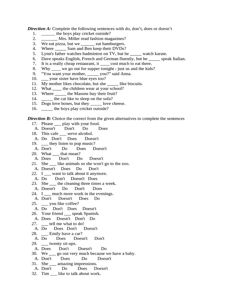English Grade 9 Worksheet Three | PDF