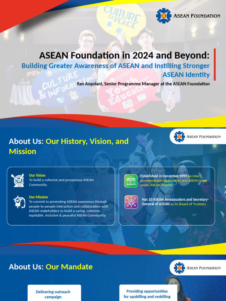 ASEAN Foundation Programmes in 2024 | PDF | Social Enterprise