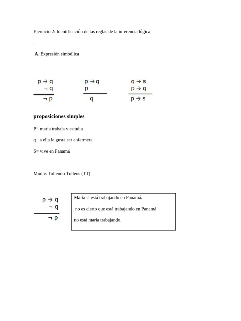 Ejercicio 2 Pensamiento Lógico Matemático | PDF