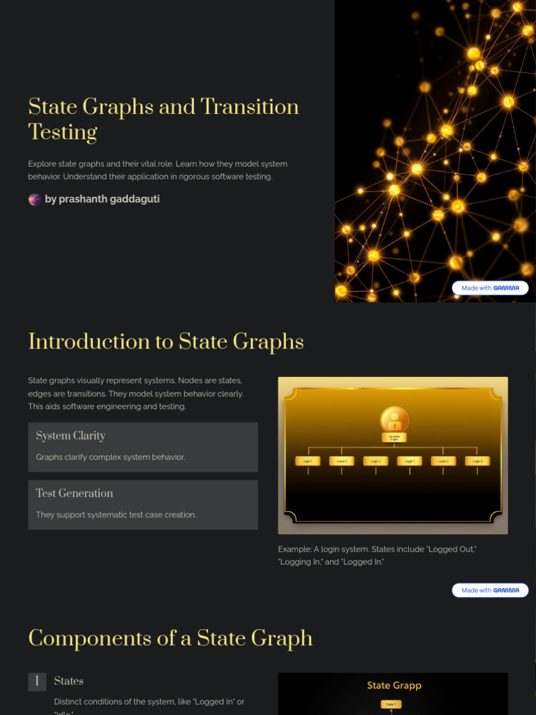 State Graphs and Transition Testing | PDF